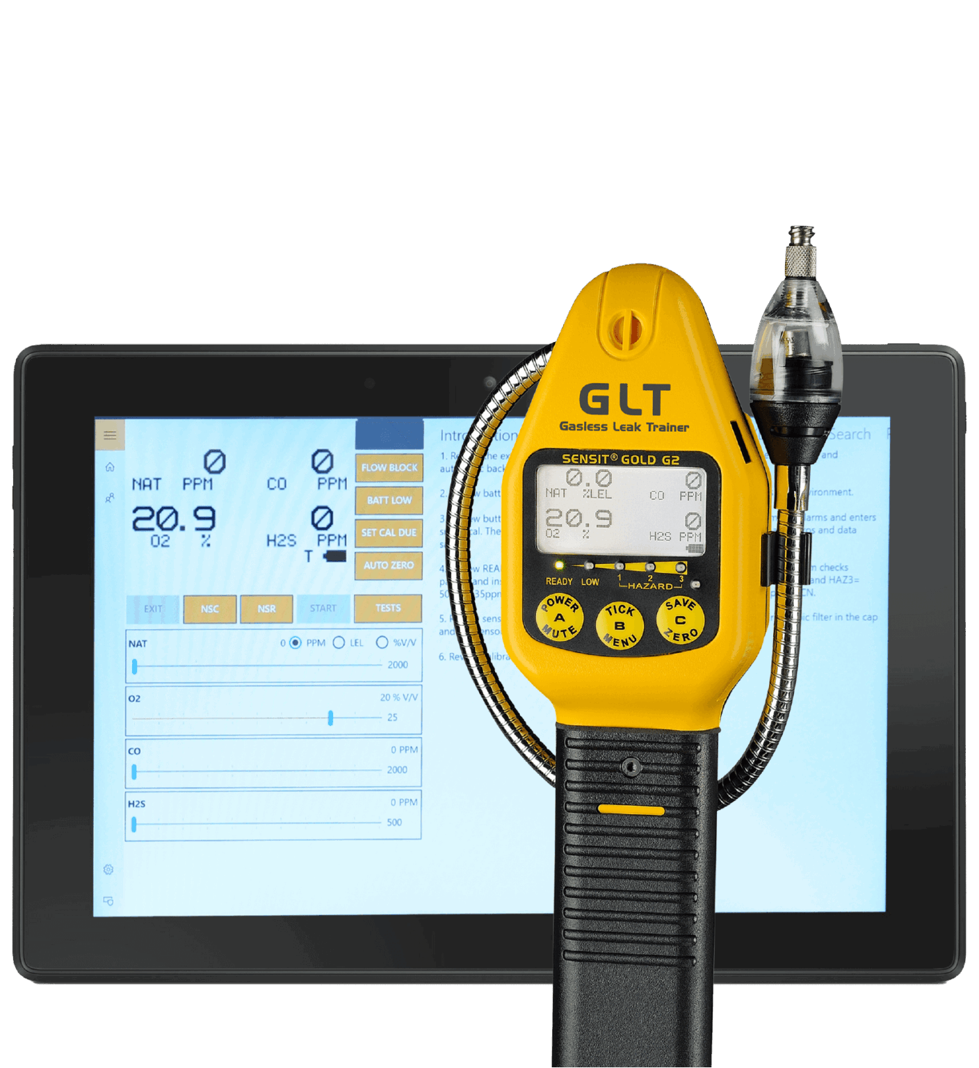 Gasless Leak Trainer SENSIT® GOLD G2
