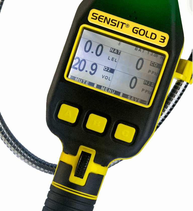 Multi-Gas Leak Detector - SENSIT® GOLD G3